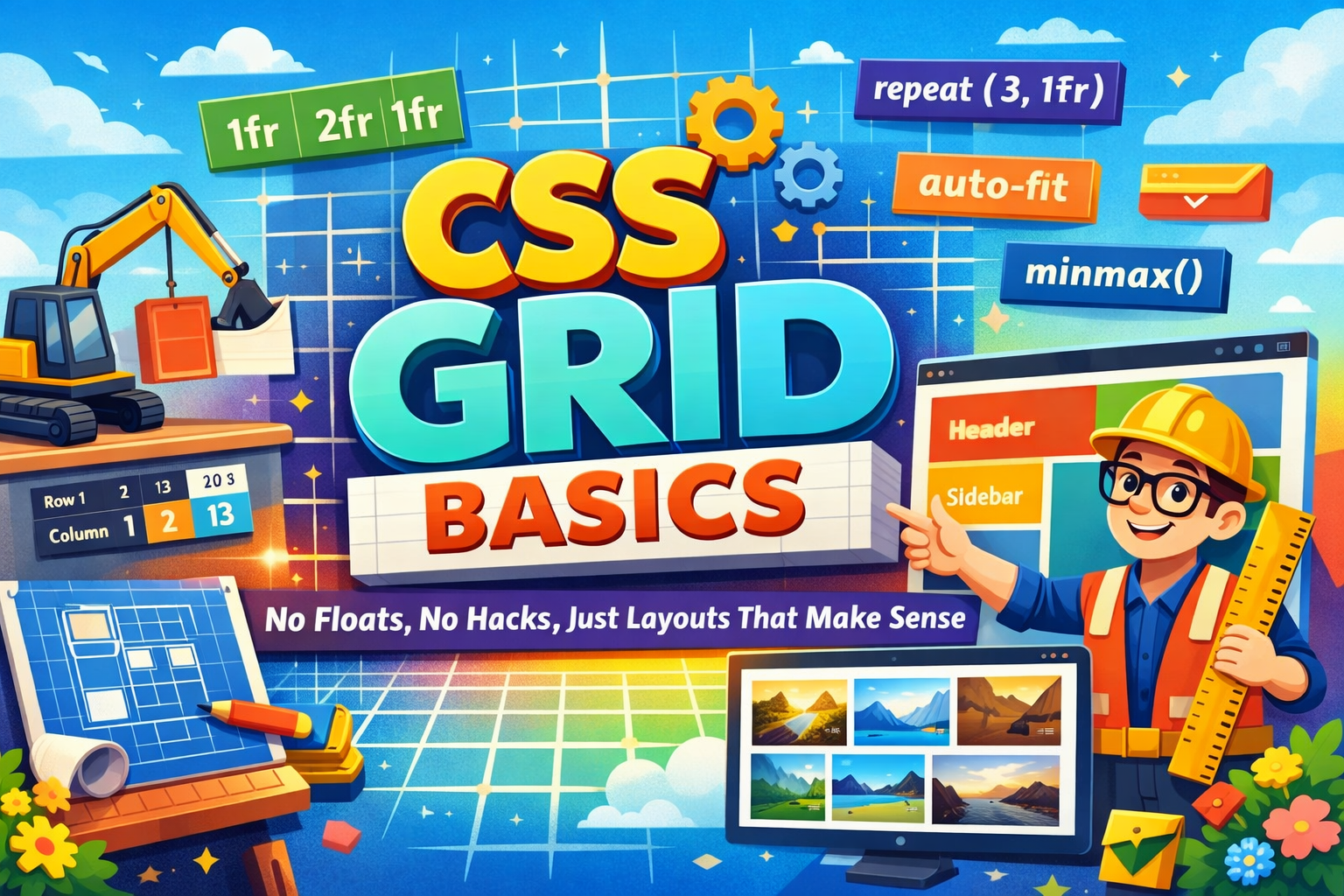 CSS Grid Basics: 7 Must Know Techniques for Stunning Layouts - Drive Coding
